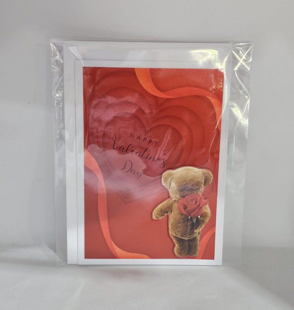 VALENTINE’S DAY BEAR GIFT CARDS | High Quality Hand Crafted Soy Candles QLD